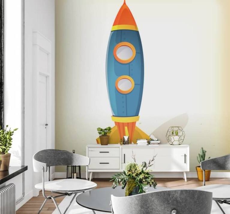 Rocket Wallpaper | Wallsauce US