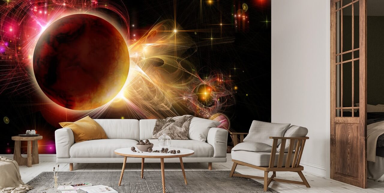 Double Sunset Wallpaper | Wallsauce UK
