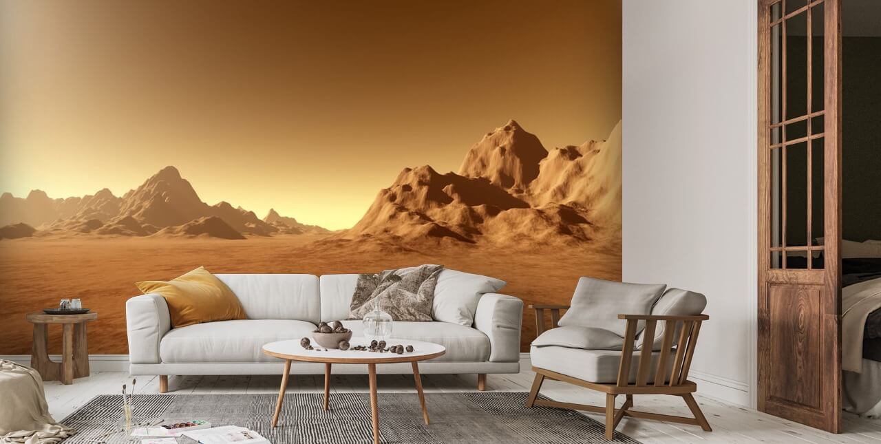 Mars yta Bakgrund | Wallsauce SE