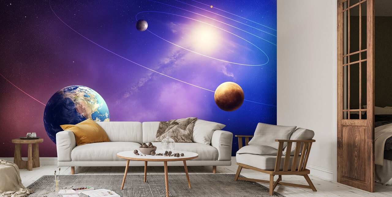 Inner Solar System Planets Wallpaper | Wallsauce UK