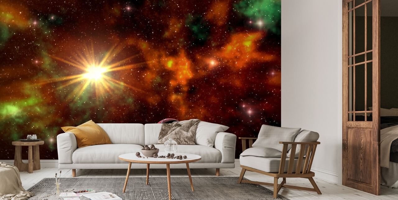 Stars Wall Mural | Wallsauce US