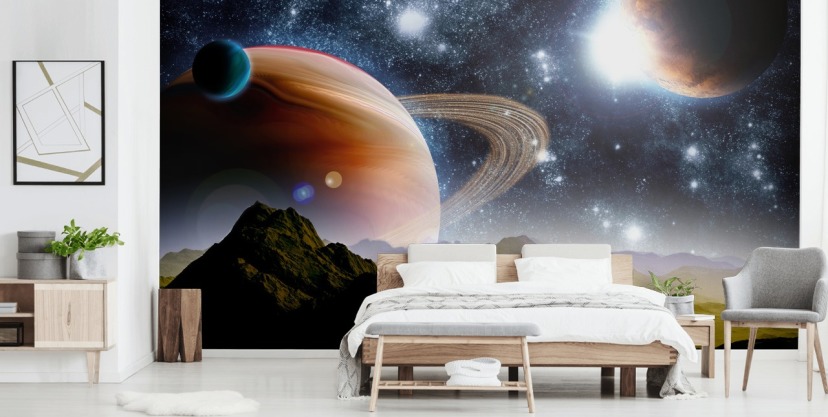Space Wallpaper & Galaxy Wall Murals | Wallsauce US