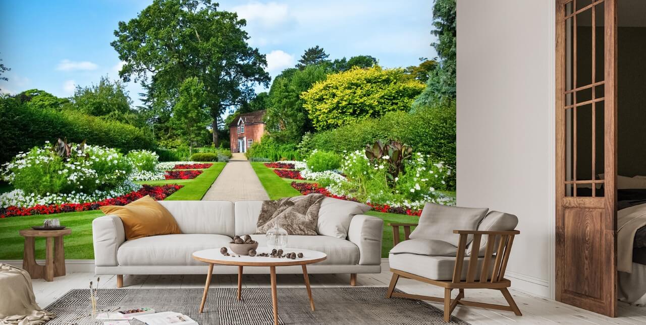 English Country Garden Wallpaper | Wallsauce US