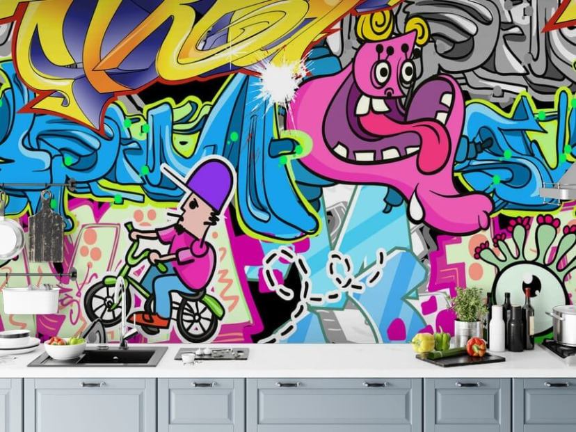 Cool Cartoon Graffiti Wallpaper 50+ Cartoon Of A Awesome Graffiti