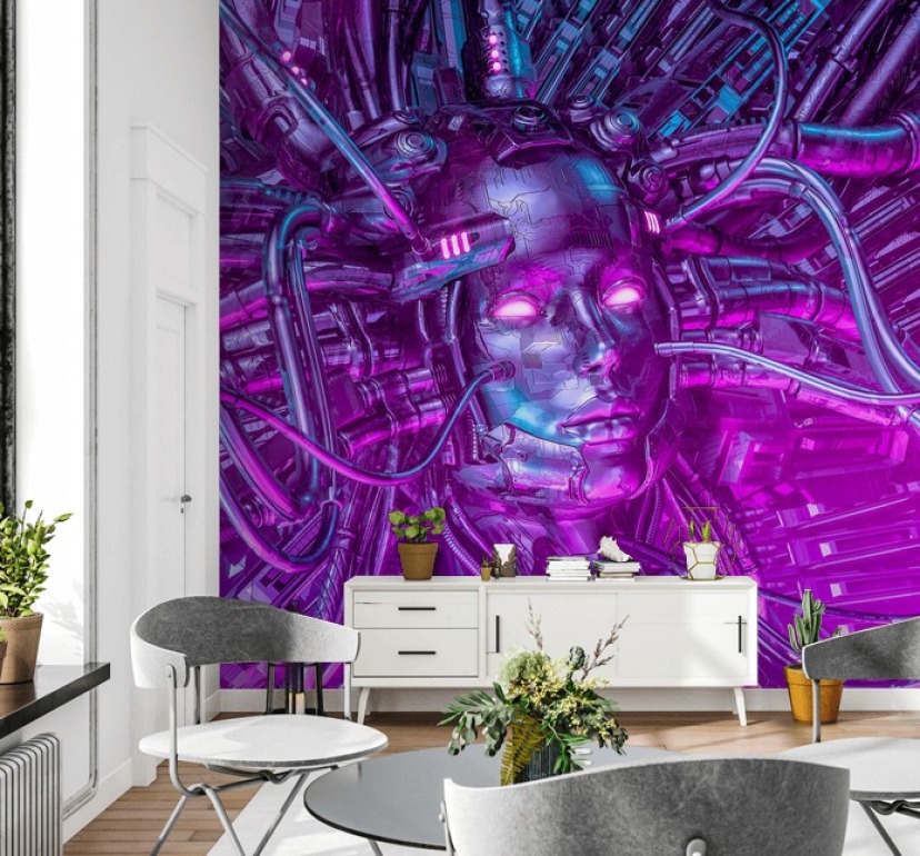 Robot Wallpaper & Wall Murals | Wallsauce UK