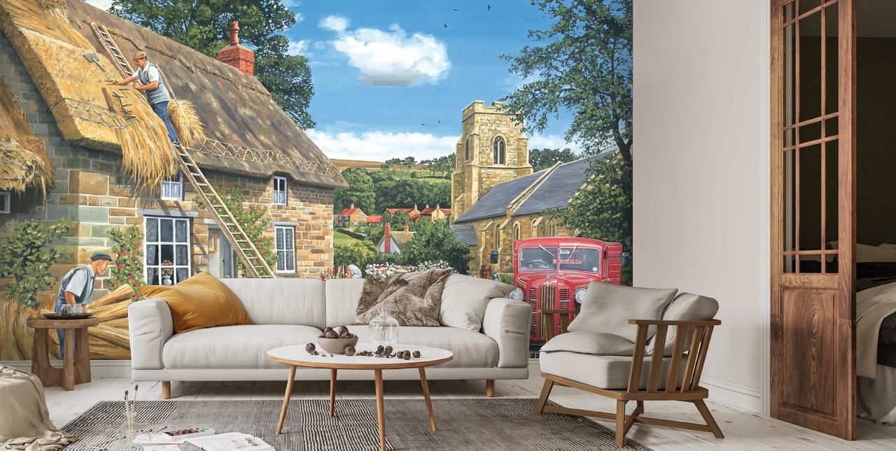 A New Thatch Wallpaper | Wallsauce AU