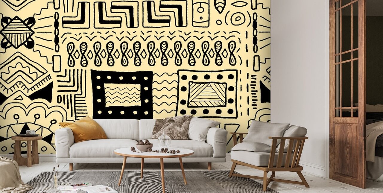 Aboriginal Art Wall Mural | Wallsauce AU
