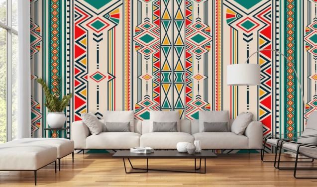 Tribal Wallpaper & Ethnic Wall Murals | Wallsauce UK