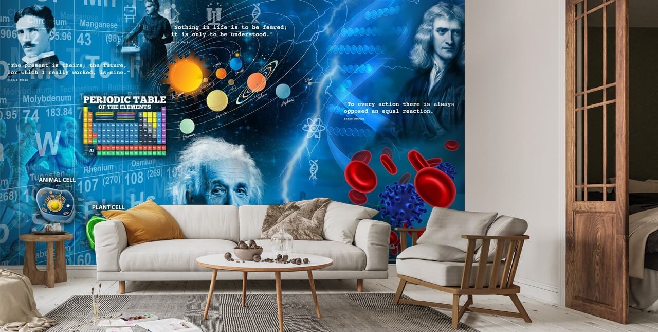 Amazing Science Wallpaper Mural | Wallsauce CA