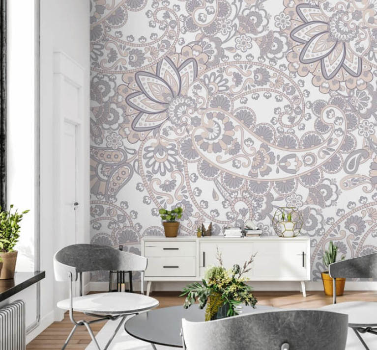 Paisley Wallpaper & Paisley Wall Murals | Wallsauce UK
