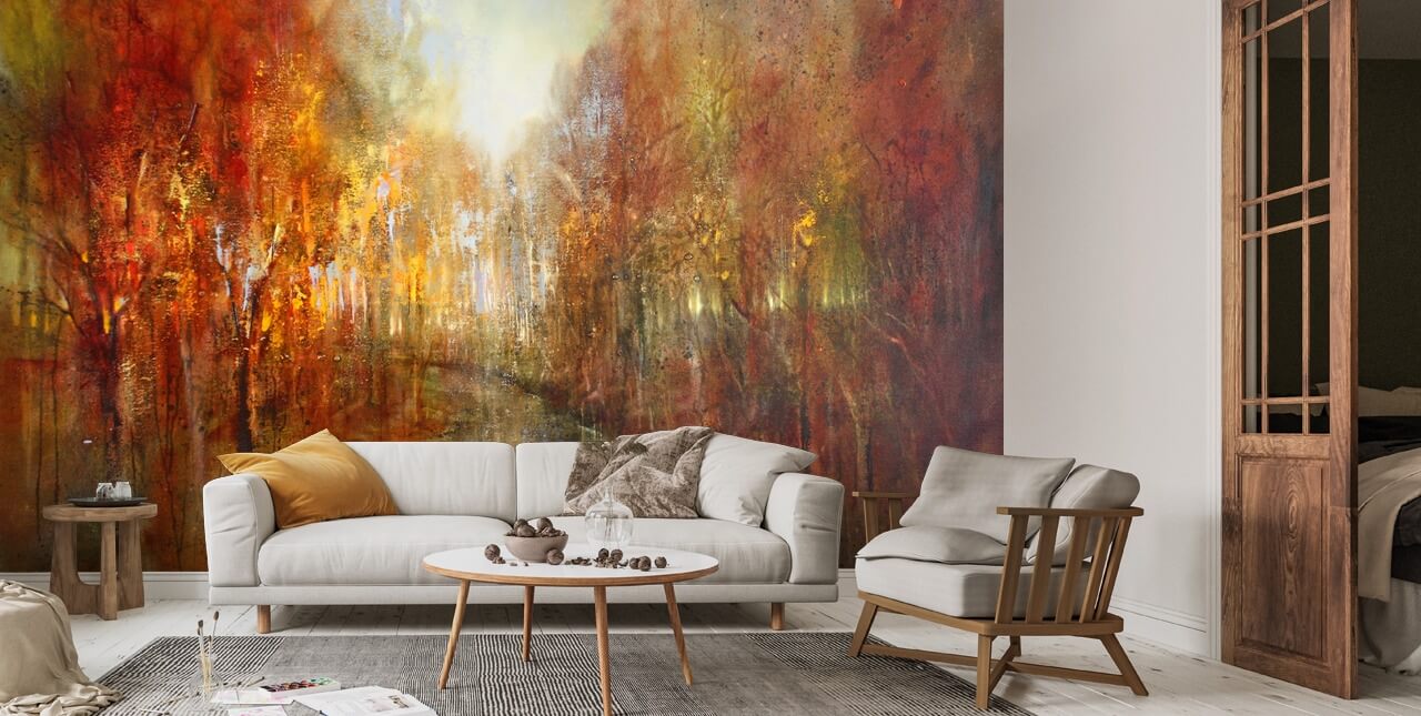 Forest Laughter Wallpaper | Wallsauce US