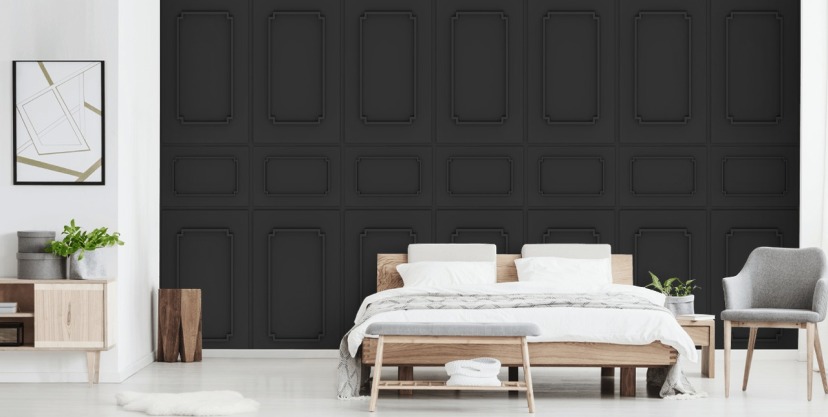 Black Wallpaper Murals | Wallsauce US