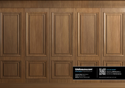 Vintage Oak Wood Panels Wallpaper | Wallsauce US