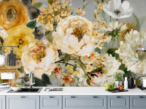 Rose Wallpaper & Wall Murals | Wallsauce UK