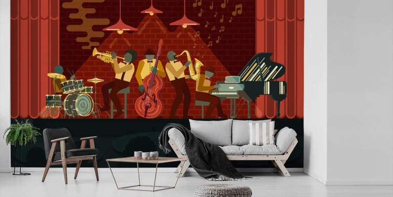 Jazz Wallpaper & Wall Murals | Wallsauce UK