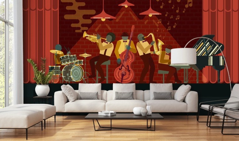 Musicians Wallpaper & Wall Murals | Wallsauce US