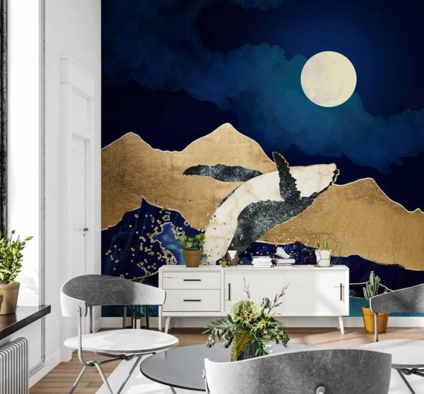 Tapeten-Wandbilder mit Walen | Wallsauce DE