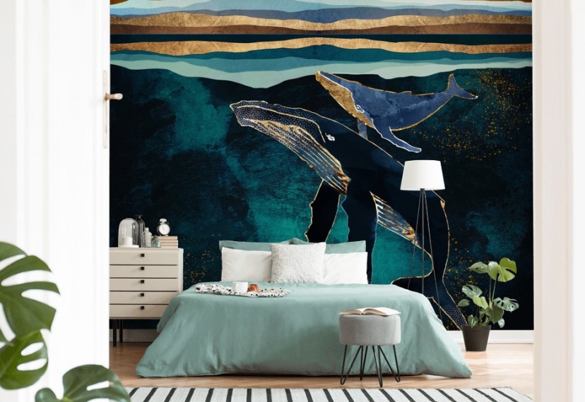 Tapeten-Wandbilder mit Walen | Wallsauce DE