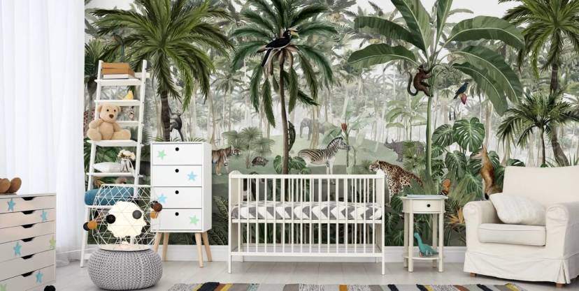 Nursery Wallpaper & Wall Murals | Wallsauce UK