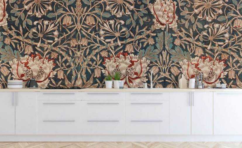Viktorianische Tapete und Tapete im viktorianischen Stil | Wallsauce DE