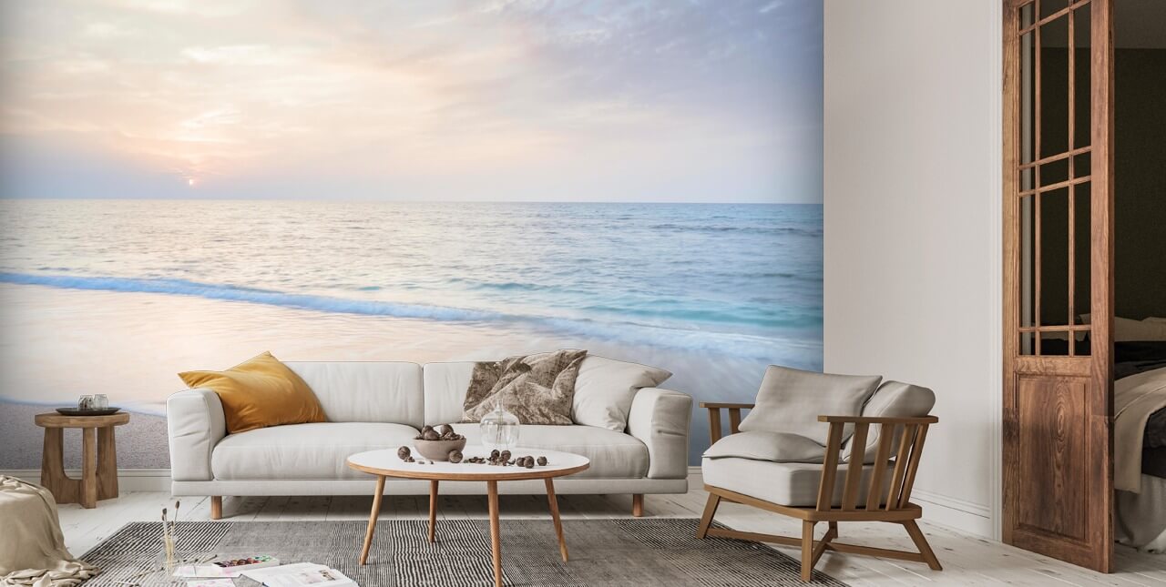 Beautiful Beach in Israel Mural by Assaf Frank | Wallsauce UK