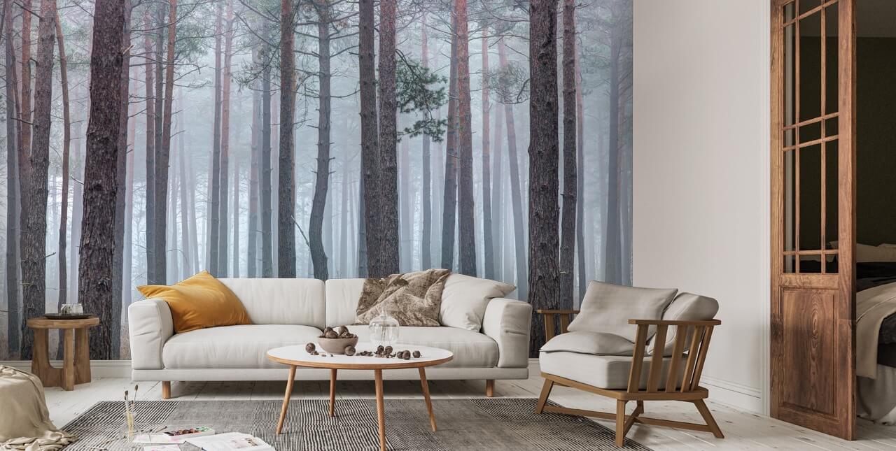 Forest Wallpaper Mural | Wallsauce UK