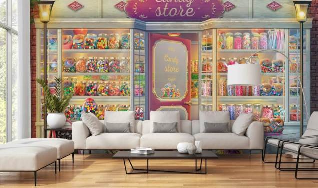 Facade Wallpaper & Wall Murals | Wallsauce UK