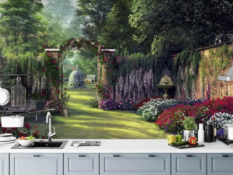 Garden Wallpaper Murals | Wallsauce UK