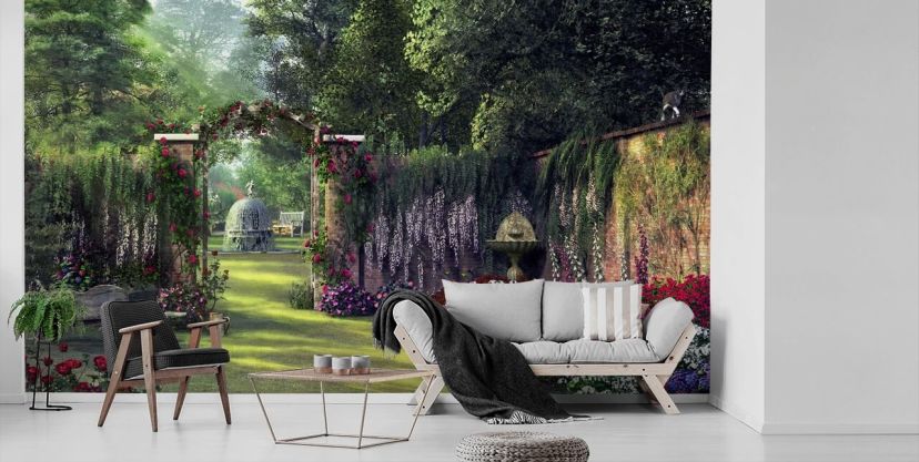 Garden Wallpaper Murals | Wallsauce UK