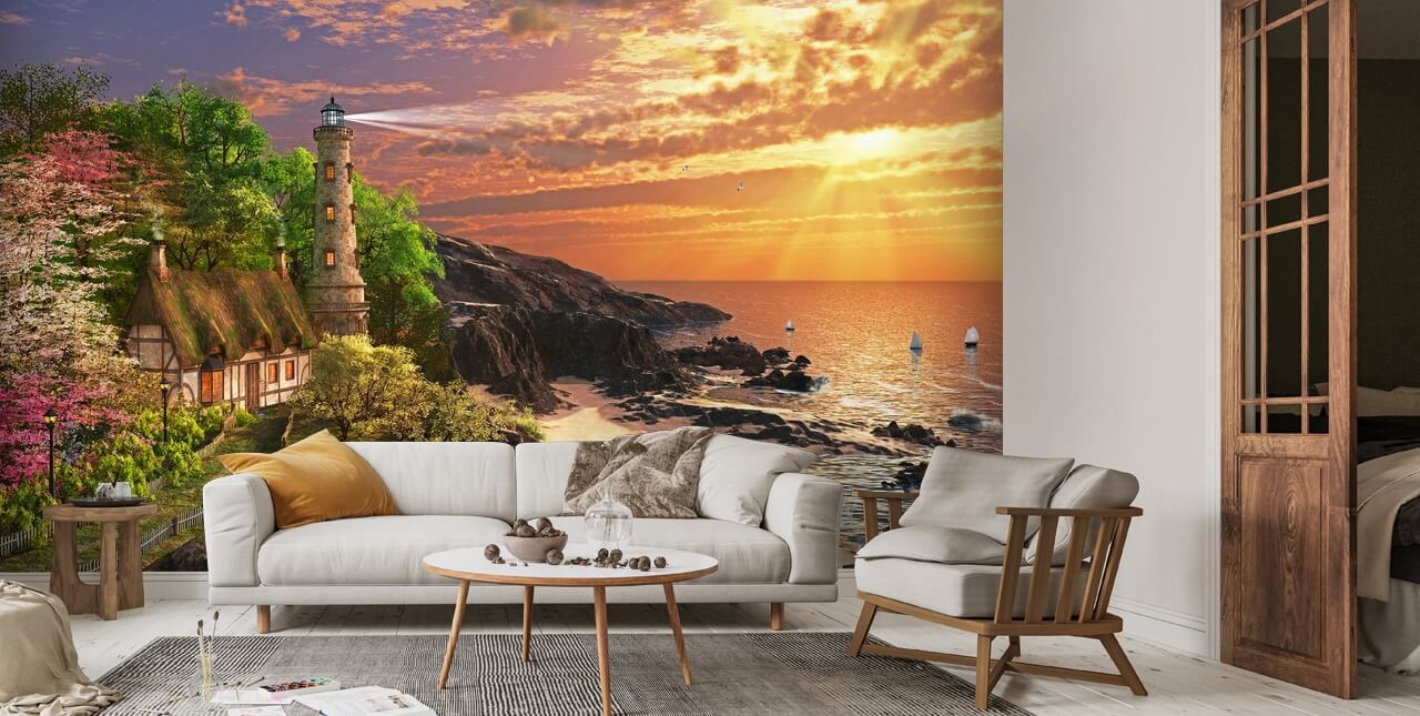 Stoney Cove Wallpaper Mural | Wallsauce US
