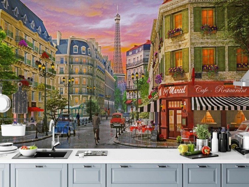 Paris Wallpaper & Wall Murals | Wallsauce US