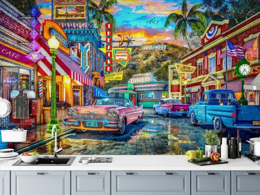 Dominick Graffiti Wallpaper