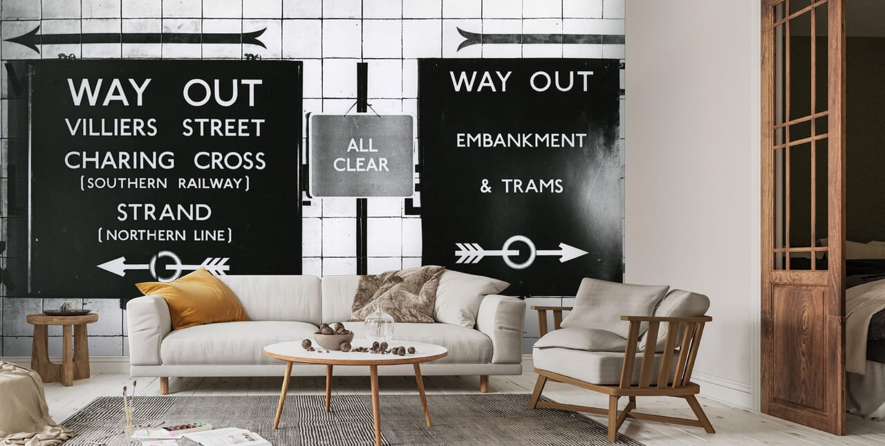 The Way Out Wallpaper Mural | Wallsauce AU
