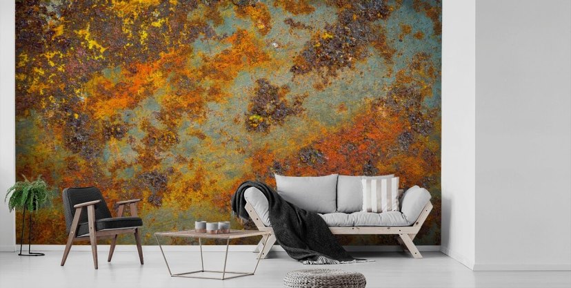 Metal & Rust Effect Wallpaper | Wallsauce CA