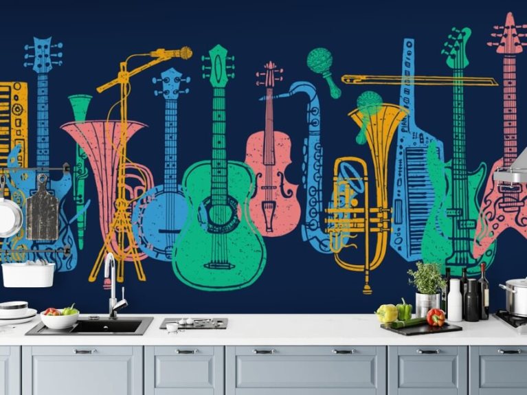 Music Wall Murals & Wallpaper | Wallsauce UK