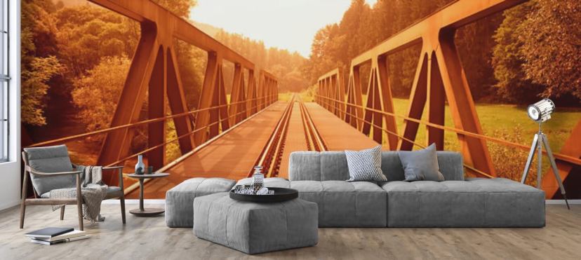 Train Wallpaper & Steam Train Wall Murals | Wallsauce UK