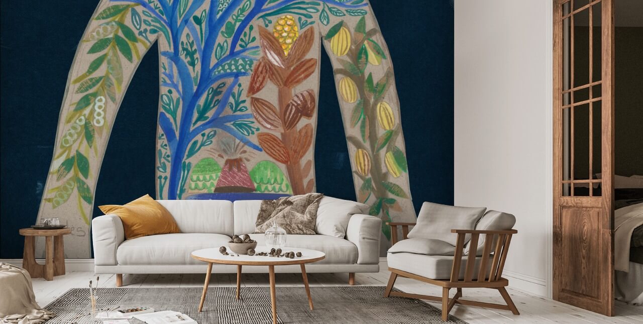 Creation Wallpaper Mural | Wallsauce UK