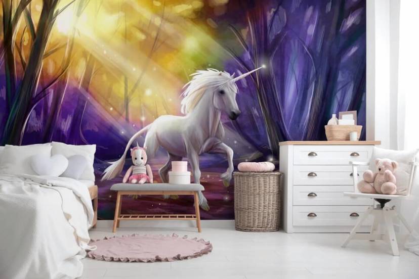 Unicorn Wallpaper Murals | Wallsauce US