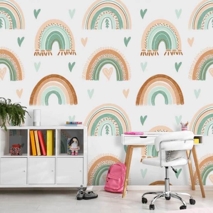 Rainbow Wallpaper and Wall Murals | Wallsauce US