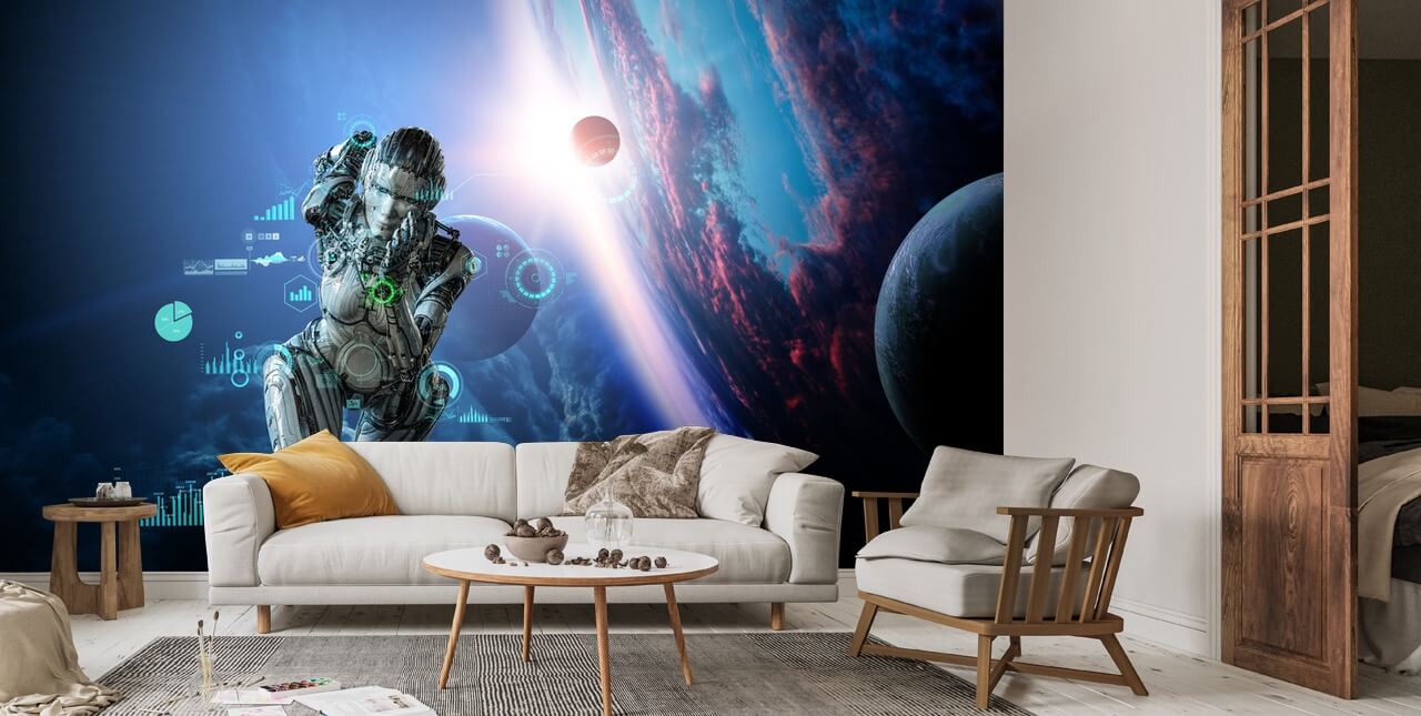 Cyber Run Wallpaper | Wallsauce US