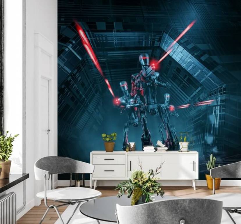 Robot Wallpaper & Wall Murals | Wallsauce US