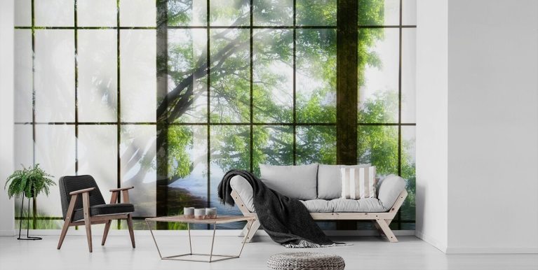 Window Wallpaper - Window View Wall Murals | Wallsauce AU