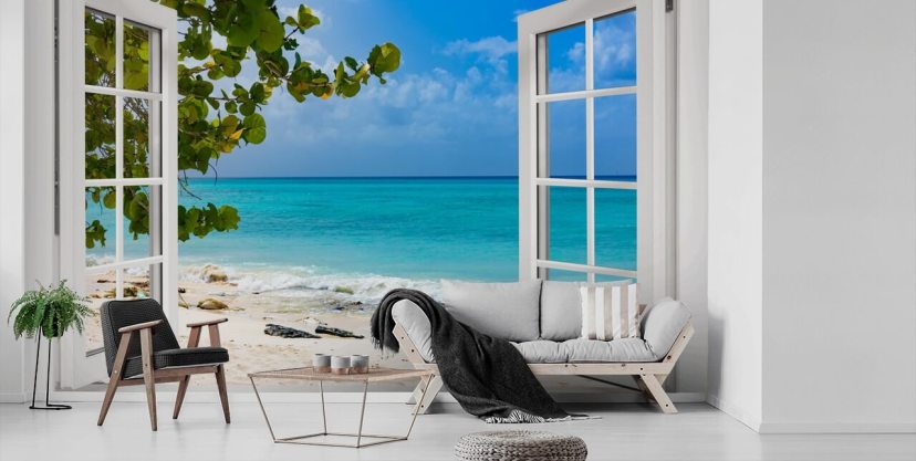 Window Wallpaper - Window View Wall Murals | Wallsauce AU