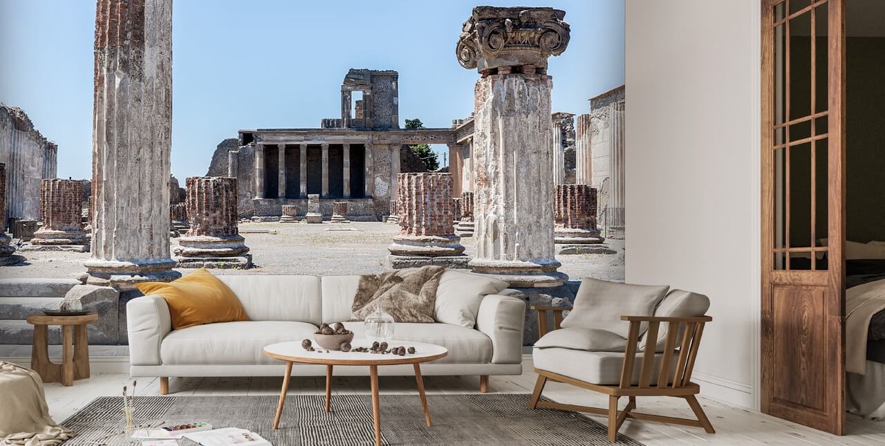 Pompeii Wallpaper