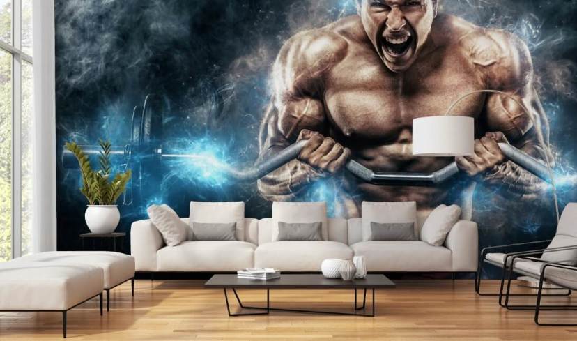 Gym Wallpapers & Gym Murals | Wallsauce AE