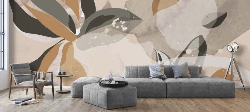 Abstract behang en abstracte muurschilderingen | Wallsauce NL