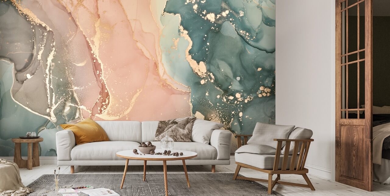 Pastel Hues Wallpaper | Wallsauce UK