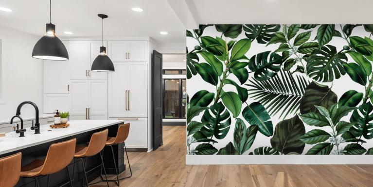 Leaf Wallpaper & Wall Murals | Wallsauce UK