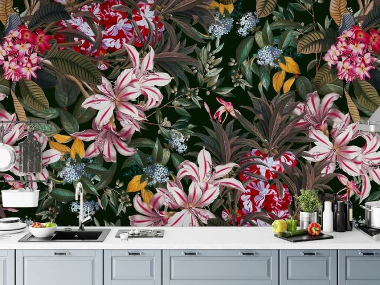 Lily Wallpaper & Wall Murals | Wallsauce AU