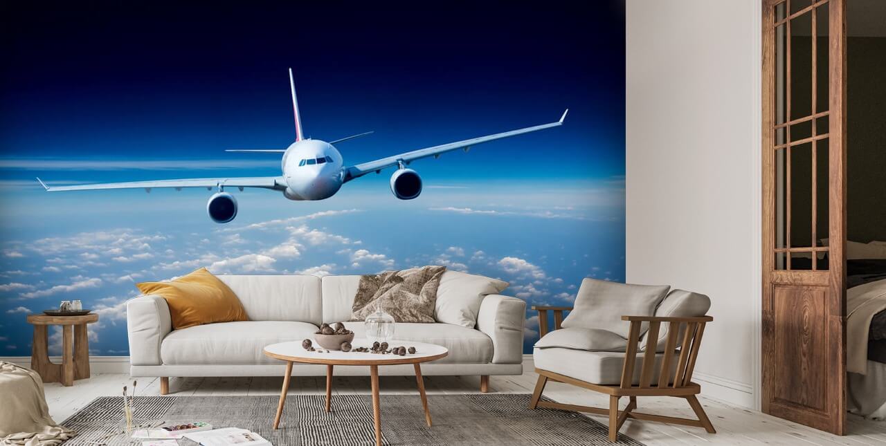 Passenger Airliner Wallpaper | Wallsauce UK